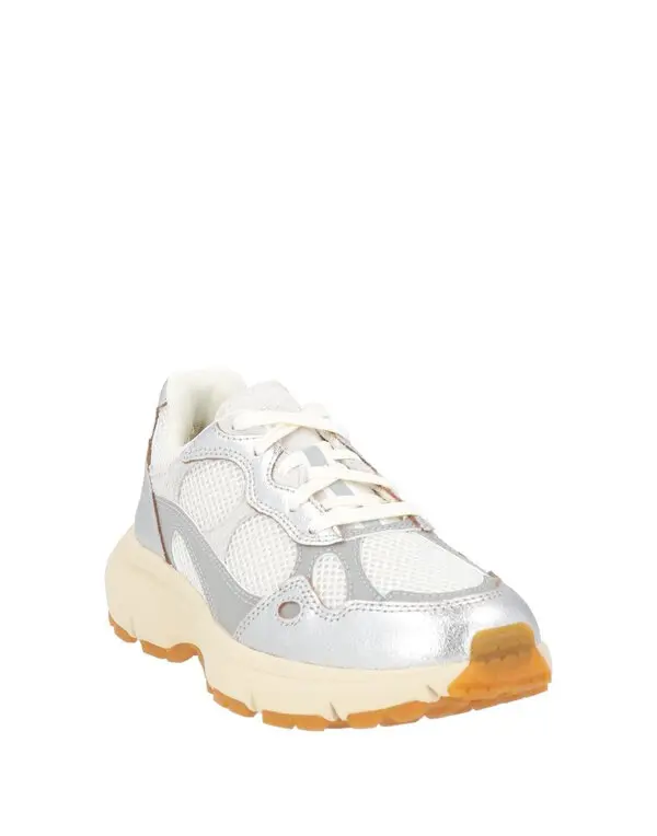 Timberland Leather And Textile Low-top Sneakers