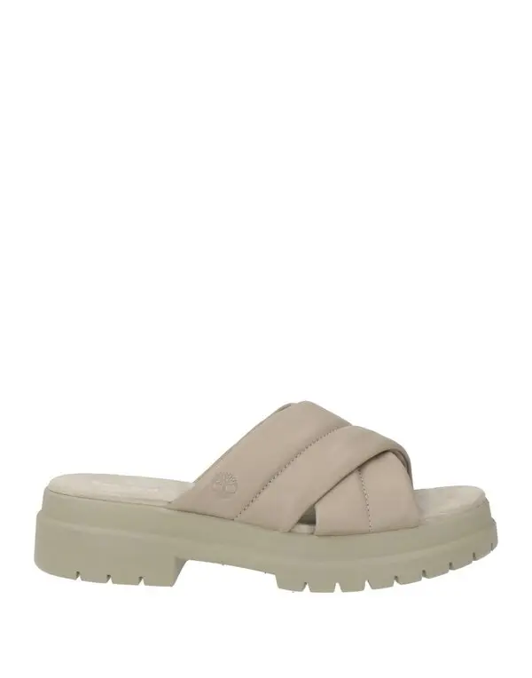 Timberland Sandals Size Leather - Grey