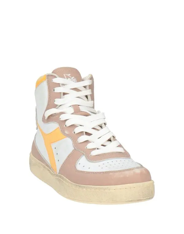 DIADORA Sneakers Light Brown Size Leather