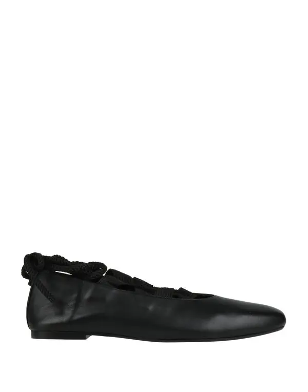 CastaÑer Leather Ballet Flats