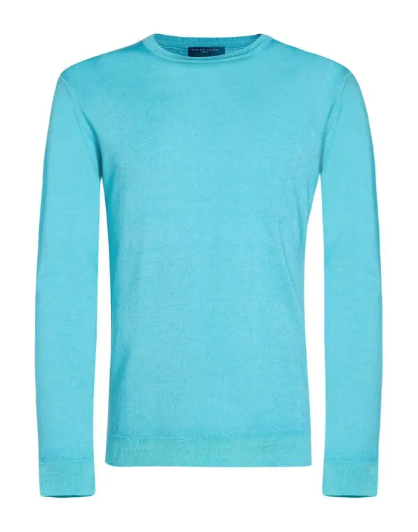 DANIELE FIESOLI Merino Wool Crewneck Sweater