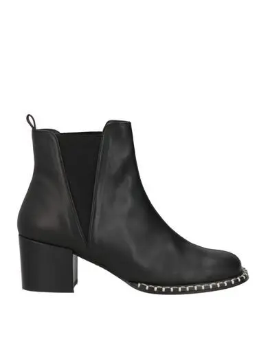 CastaÑer Ankle Boots Size Leather - Black