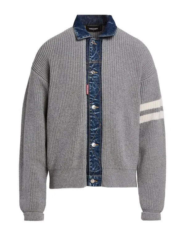 Dsquared2 Wool, Cashmere, And Cotton Cardigan