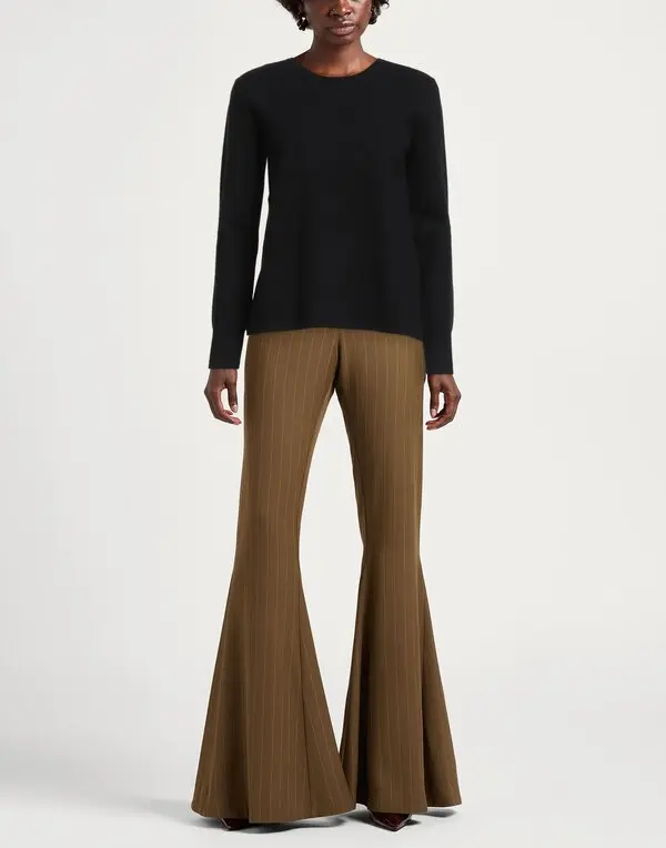Max Mara Knitted Crewneck Sweater - Black
