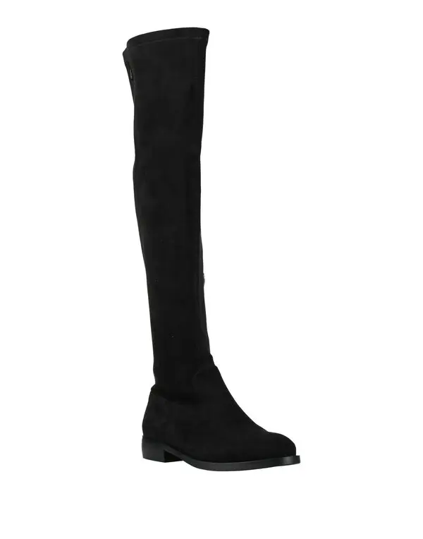 LAURA BIAGIOTTI Over-the-knee Boots In Brushed Textile Fibers