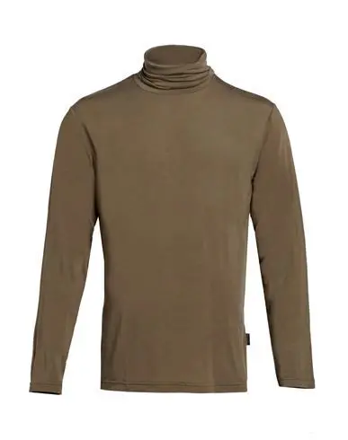 TAKESHY KUROSAWA Turtleneck Size Tencel, Wool, Elastane - Grey