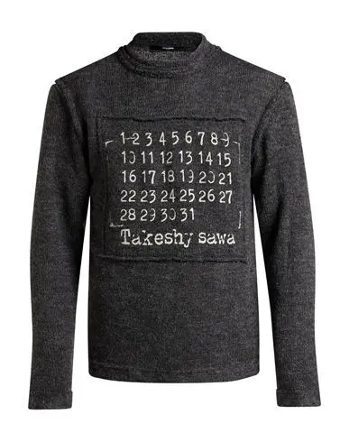 TAKESHY KUROSAWA Sweater Size Acrylic, Polyester, Nylon, Wool, Elastane