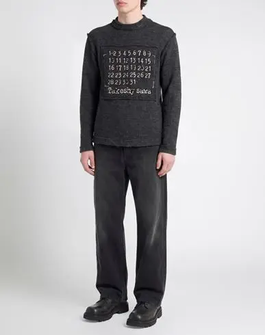 TAKESHY KUROSAWA Sweater Size Acrylic, Polyester, Nylon, Wool, Elastane
