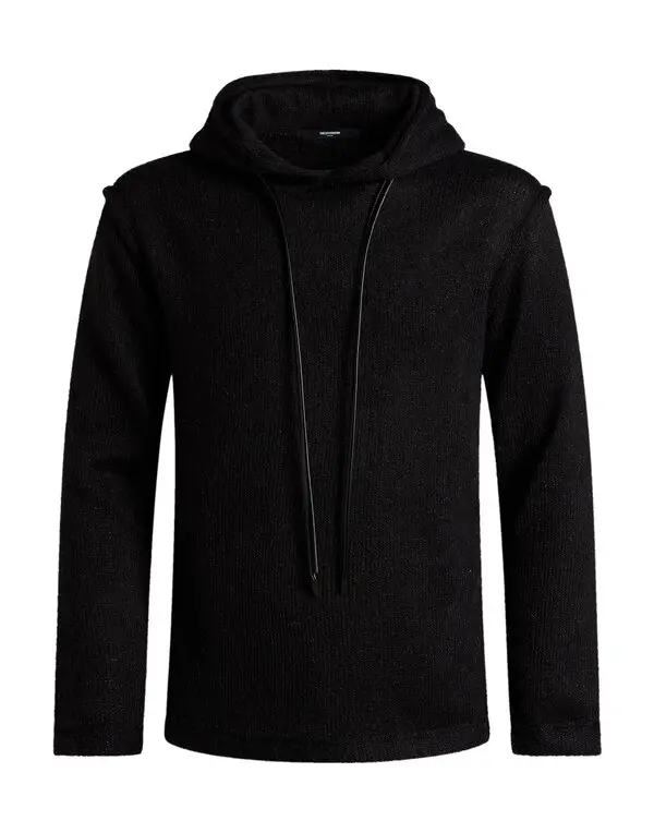 TAKESHY KUROSAWA Sweater Charcoal Size Acrylic, Polyester, Nylon, Wool, Elastane