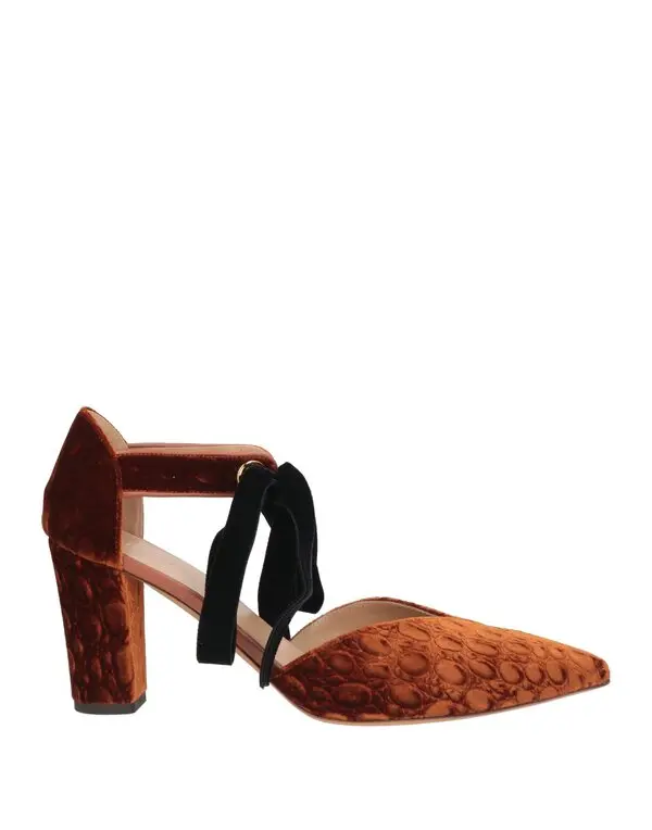 Ulla Johnson Pumps Camel Size Textile Fibers