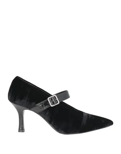 NILA & NILA Pumps Size Textile Fibers - Black