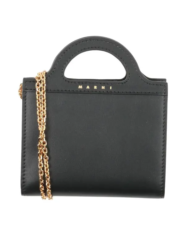 Marni Leather Crossbody Wallet