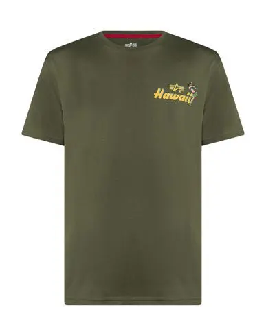 Alpha Industries T-shirt Size Cotton - Green