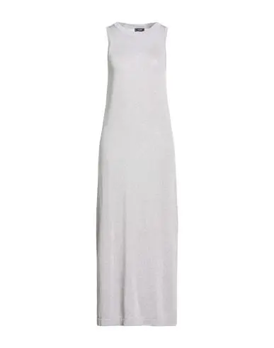 Peserico Maxi Dress Light Size Cotton, Viscose, Metallic Fiber, Polyester - Grey