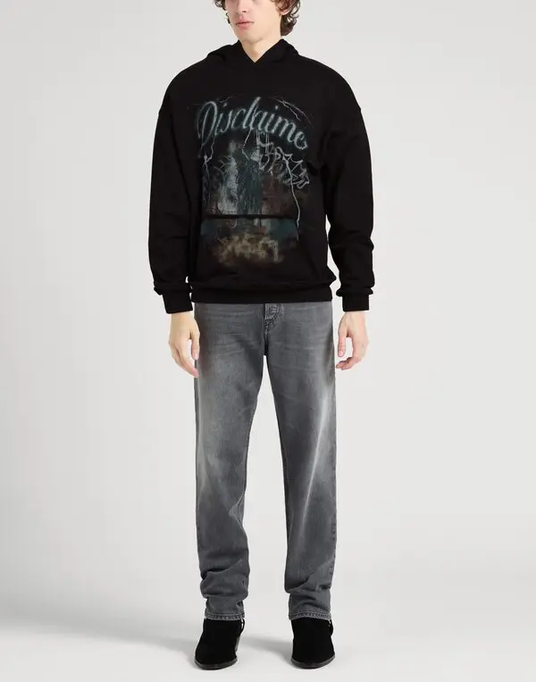 DISCLAIMER Sweatshirt Size Cotton