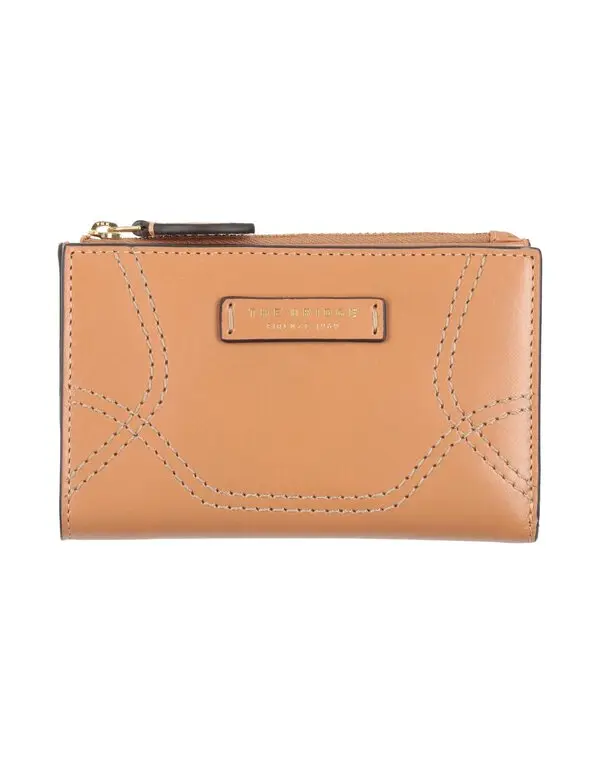 THE BRIDGE Wallet Camel Cow Leather