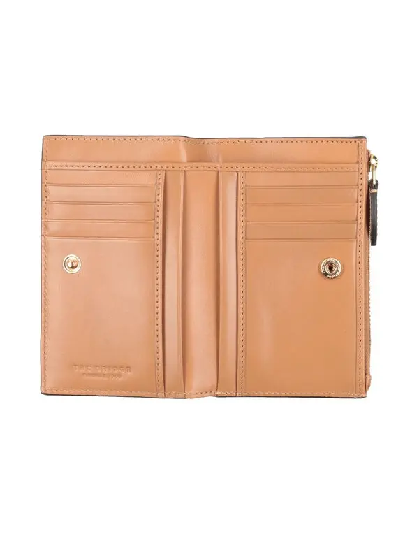 THE BRIDGE Wallet Camel Cow Leather