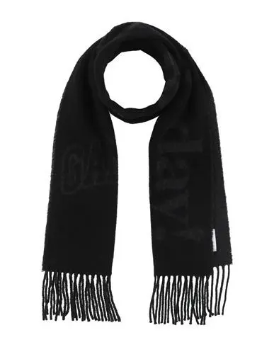 GANNI Scarf Recycled Wool - Black