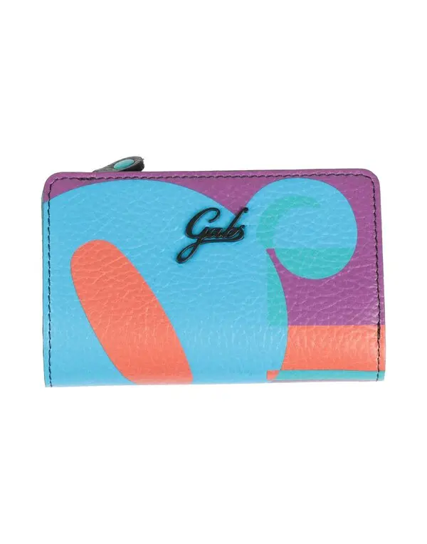 GABS Wallet Deep Teal Calfskin - Blue