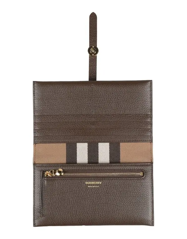Burberry Wallet Calfskin - Brown