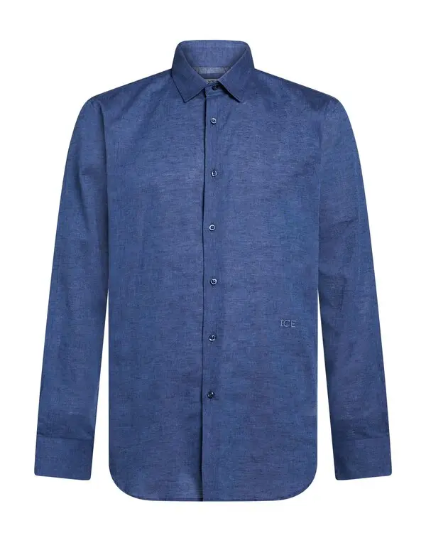 Iceberg Shirt Size Linen, Cotton