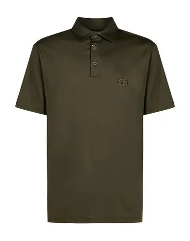 Giorgio Armani Polo Shirt Size Cotton - Green