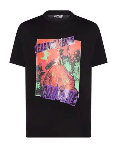 Versace T-shirt Size Cotton - Black