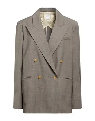 ALYSI Chocolat Blazer Size Polyester, Virgin Wool, Elastane