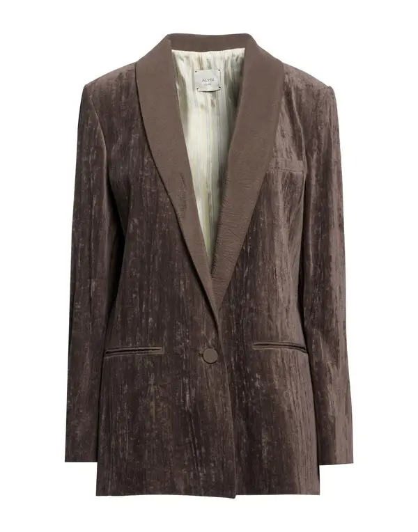ALYSI Single-breasted Blazer - Beige