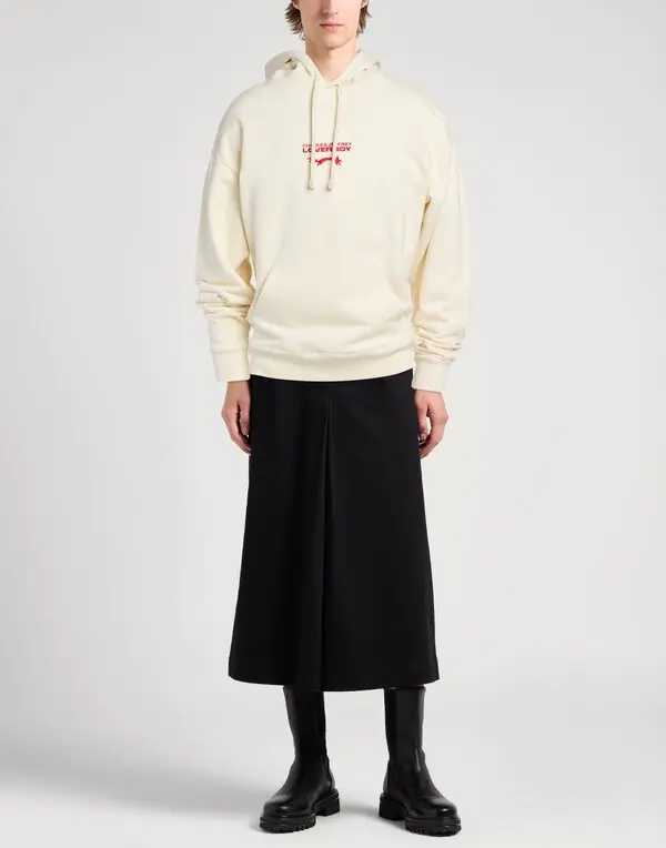 CHARLES JEFFREY Sweatshirt Cream Size Organic Cotton