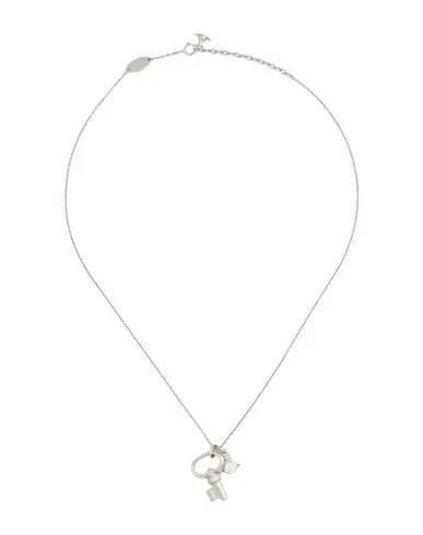 VIVIENNE WESTWOOD Sterling Key Charm Pendant Necklace - Silver