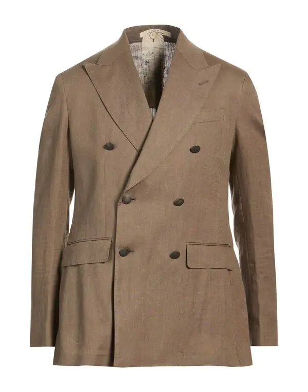 MESSAGERIE Blazer Size Cotton, Polyamide, Elastane