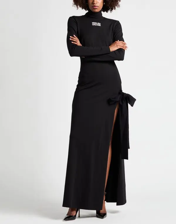 Versace Long Sleeve Maxi Dress
