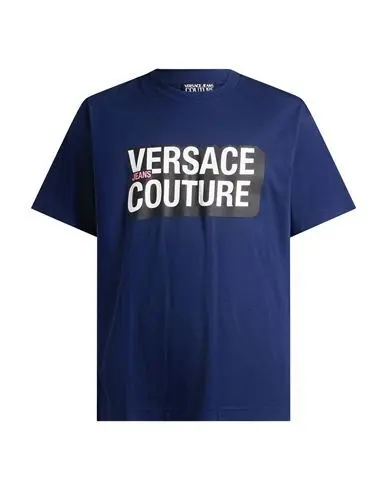 Versace T-shirt Size Cotton - Blue