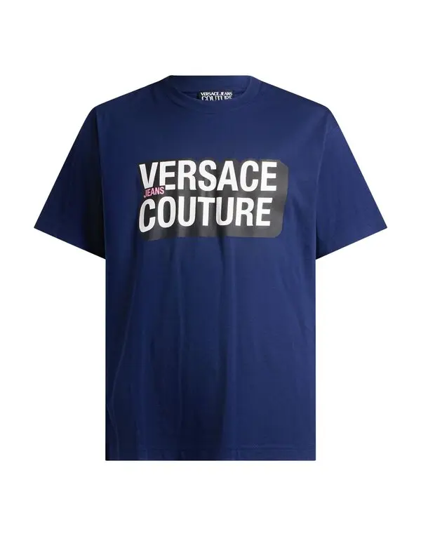 Versace T-shirt Size Cotton - Blue