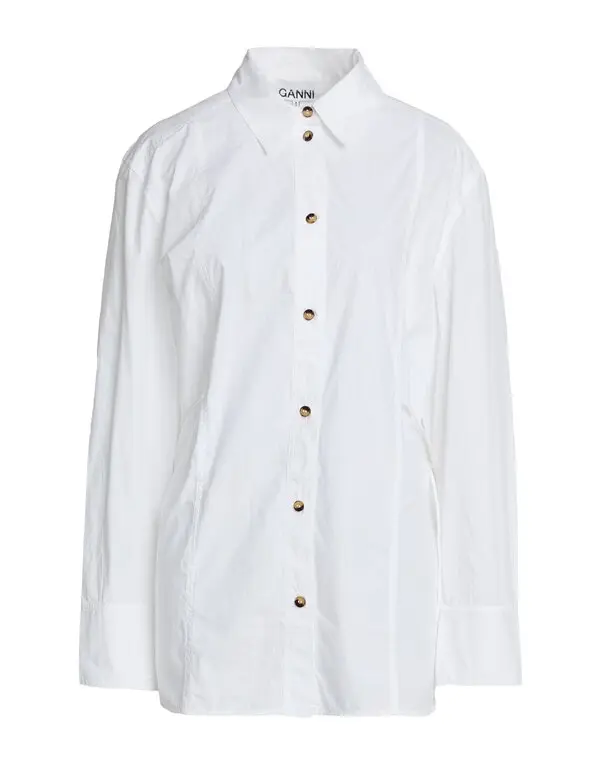 GANNI Organic Cotton Poplin Shirt