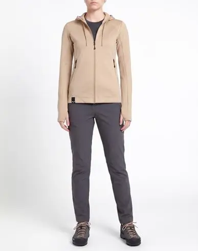SALEWA Polyamide And Virgin Wool Athletic Jacket - Beige