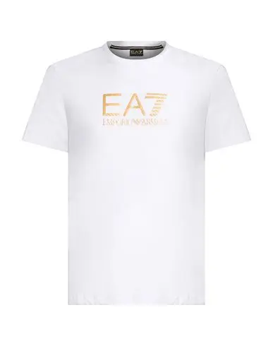 EA7 T-shirt Size Cotton - White