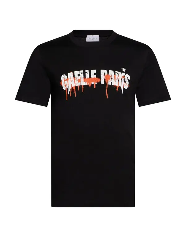 GAËLLE PARIS T-shirt Size Cotton - Black
