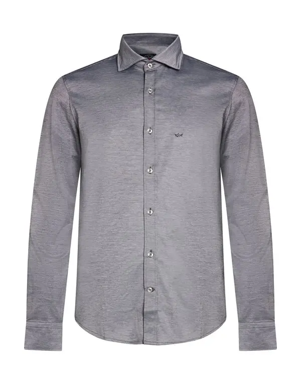 Paul & Shark Shirt Size Cotton - Grey