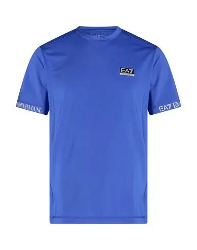 EA7 T-shirt Bright Size Polyester, Elastane - Blue