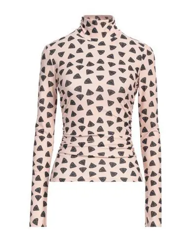 ANIYE BY Long Sleeve Mock Neck Top - Blush
