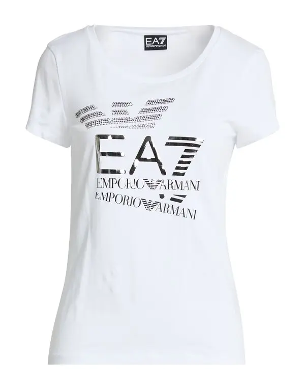 EA7 T-shirt Size Cotton, Elastane