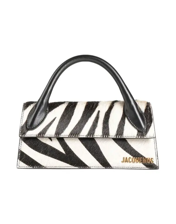 Jacquemus Zebra-print Calfskin Flap Bag