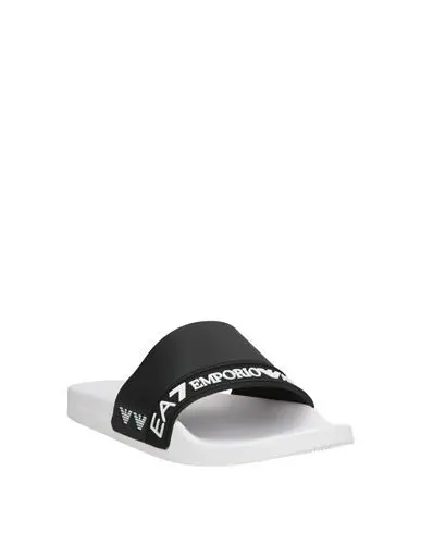 EA7 Sandals Size Pvc Polyvinyl Chloride, Polyester, Polyurethane
