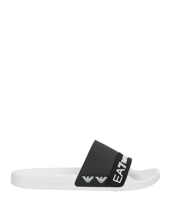 EA7 Sandals Size Pvc Polyvinyl Chloride, Polyester, Polyurethane