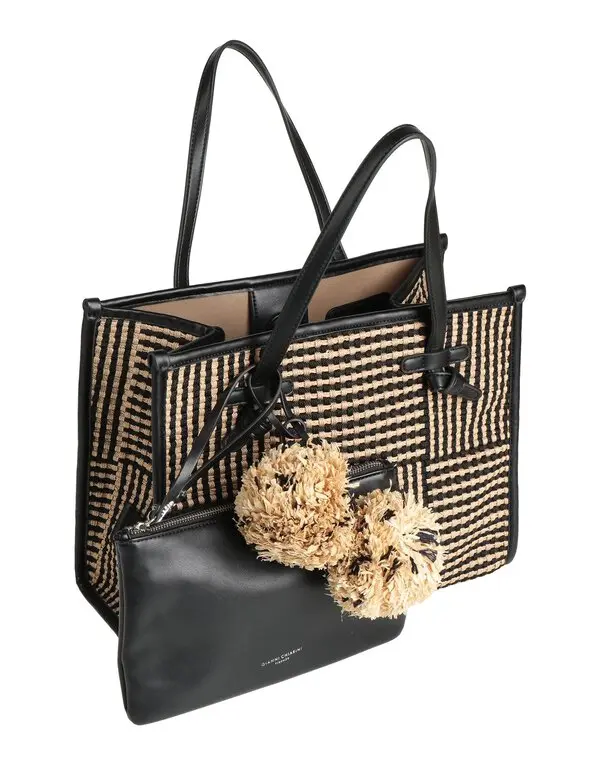 GIANNI CHIARINI Handbag Polypropylene, Corypha Fiber
