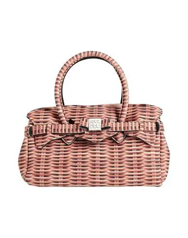 Save My Bag Handbag Tan Polyamide, Elastane