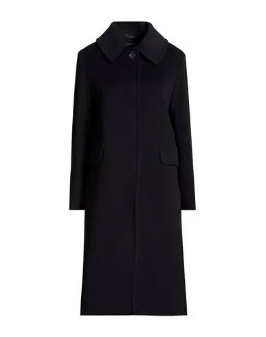 Cinzia Rocca Icons Coat Camel Size Wool, Polyamide, Cashmere - Black