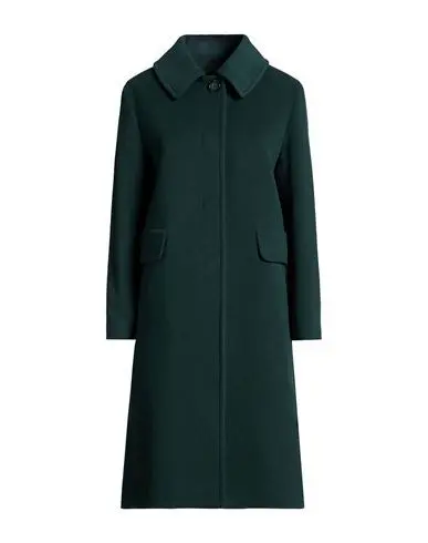 Cinzia Rocca Icons Coat Camel Size Wool, Polyamide, Cashmere - Green